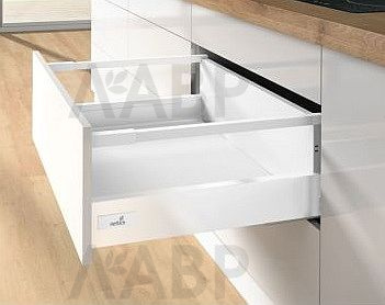 Купить Выдвижной ящик InnoTech Atira с релингом 176*300мм белый 9230057 ...